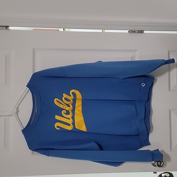 Russell Athletic | Tops | Russell Athletic Blue Golden Design Print ...